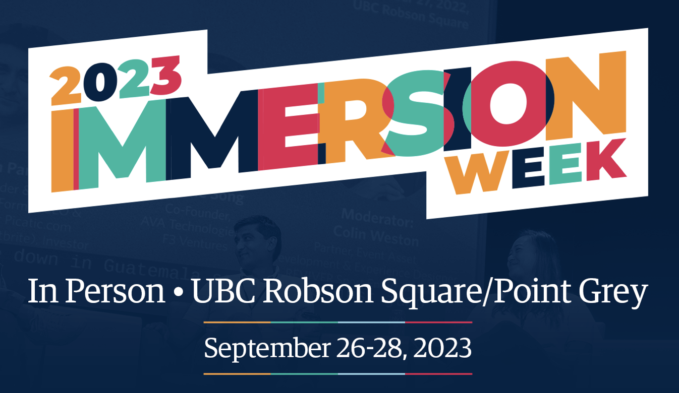 Registration for Entrepreneurship Immersion Week is LIVE! | Academy of ...